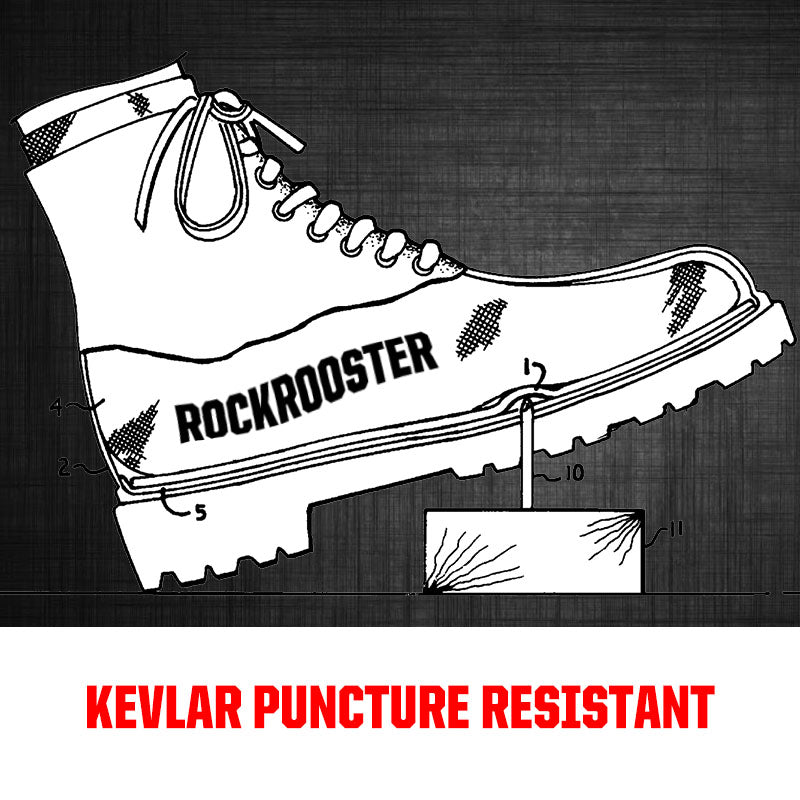 Puncture Proof Boots | Nail Proof Boots | RockRooster