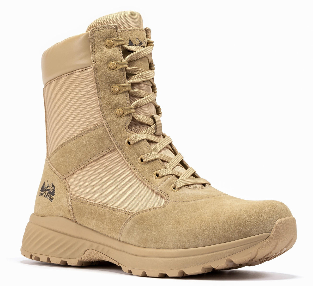 Botas Pro Sand Men's 8 inch Side Zipper Military Tactical Boots BP701 ...
